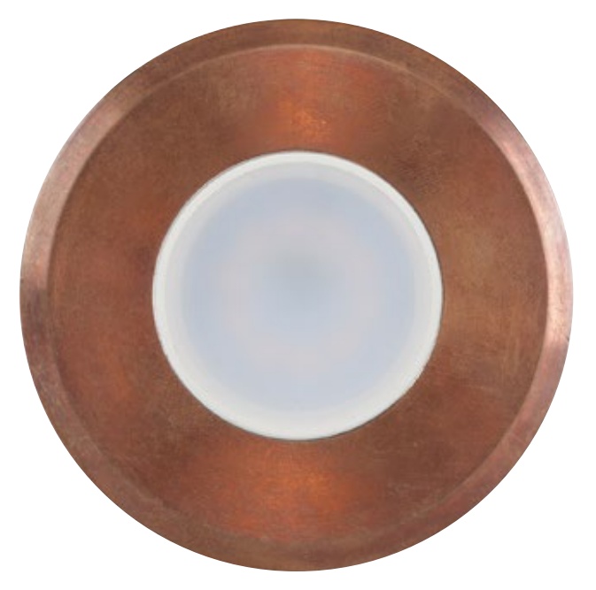 Solid Copper In-Ground Light