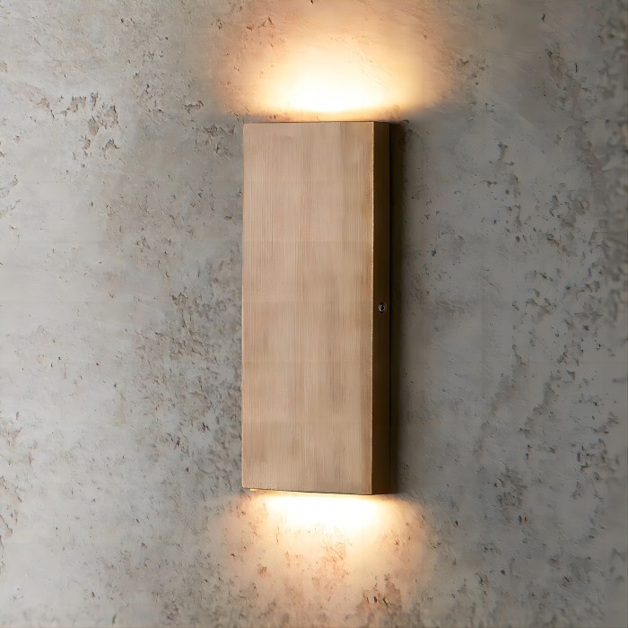 Solid Bronze LED Step Light